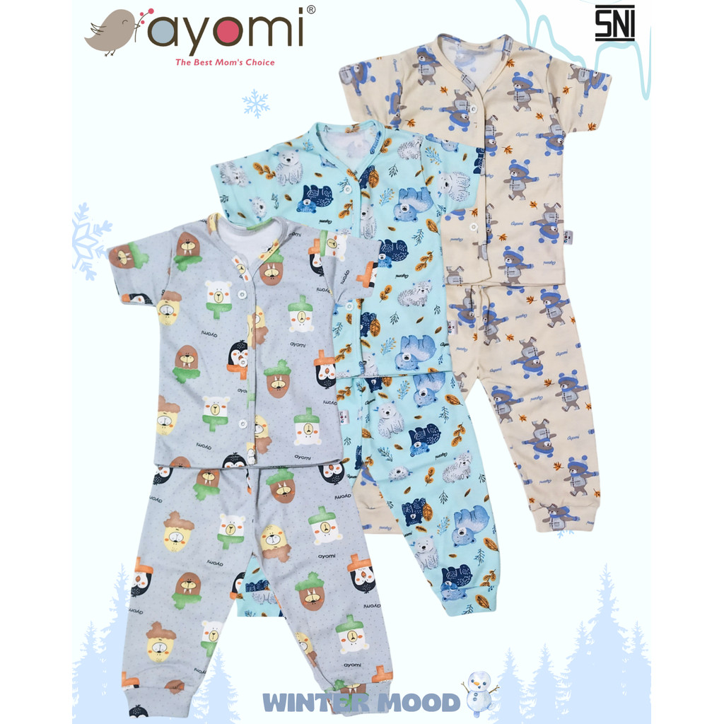 Jual AYOMI SETELAN PENDEK PANJANG | Shopee Indonesia