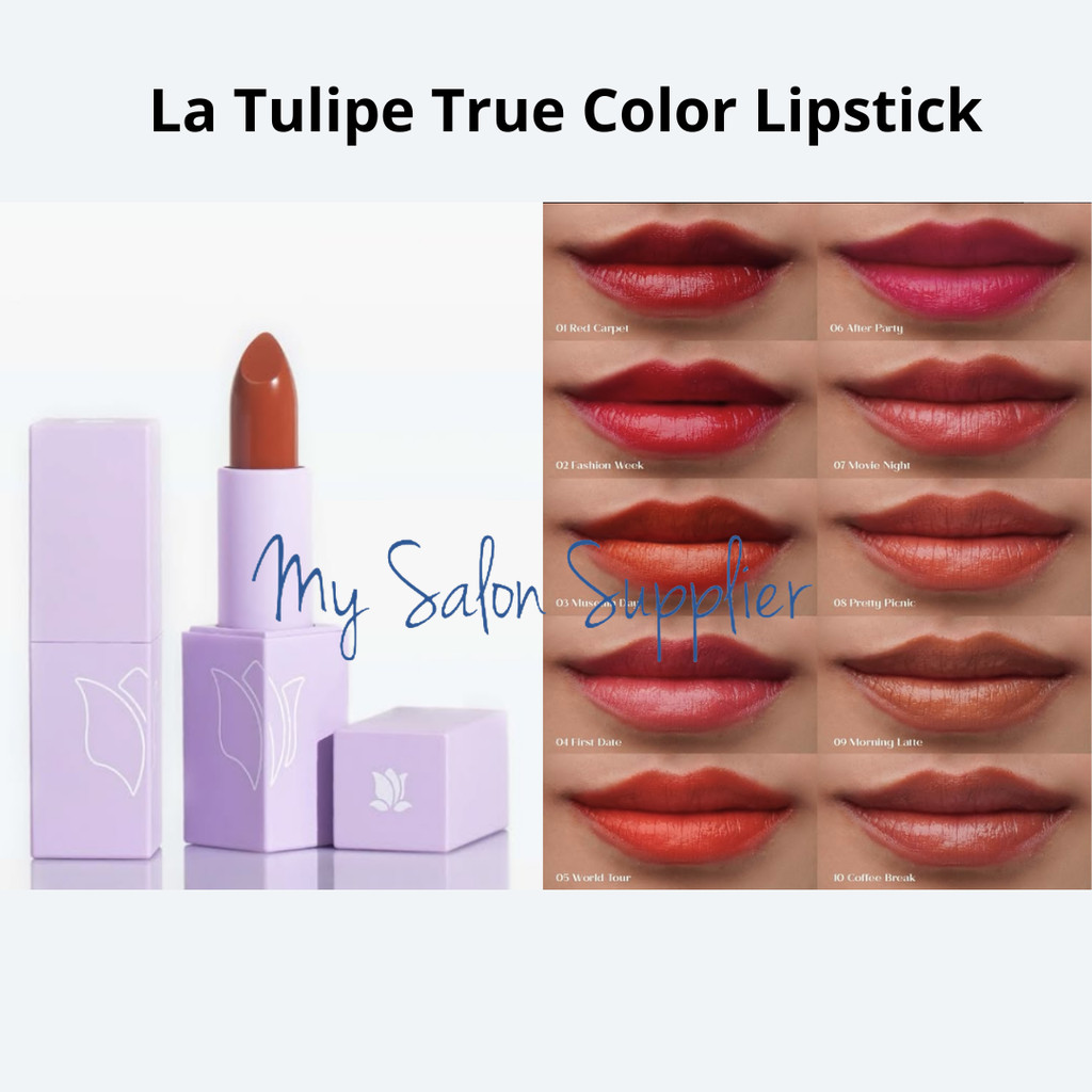 Jual La Tulipe True Color Lipstick | Shopee Indonesia