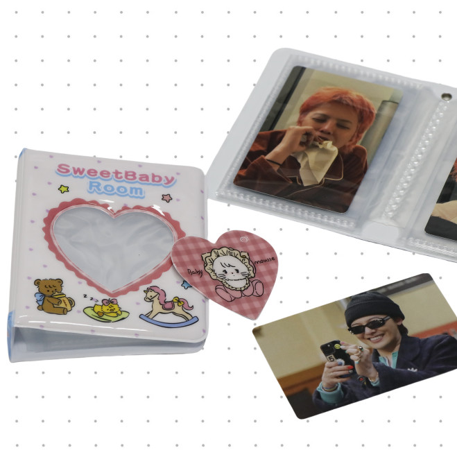 Jual [Ready stock]3 Inci Album Mikko Lucu dengan 36 Slot Album Kartu ...
