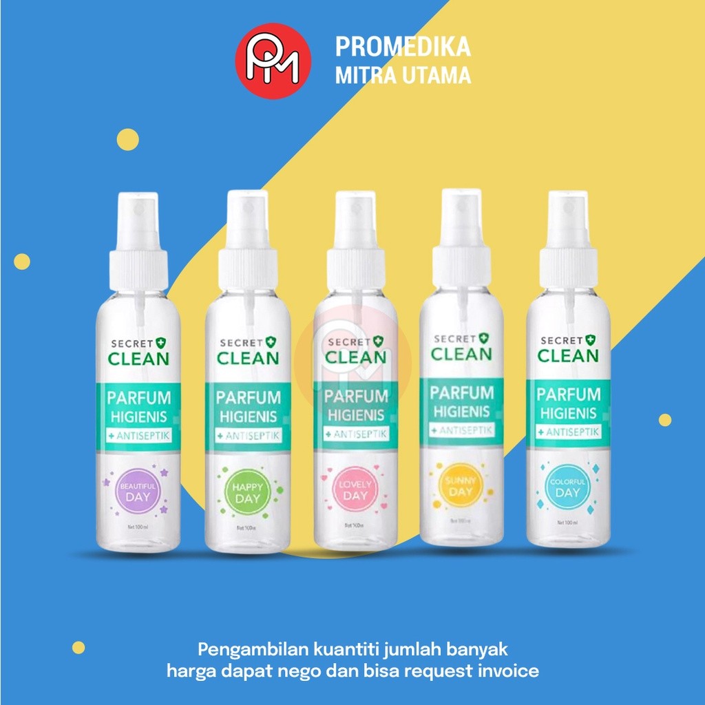 Jual Secret Clean Parfum Higienis 100ml | Shopee Indonesia