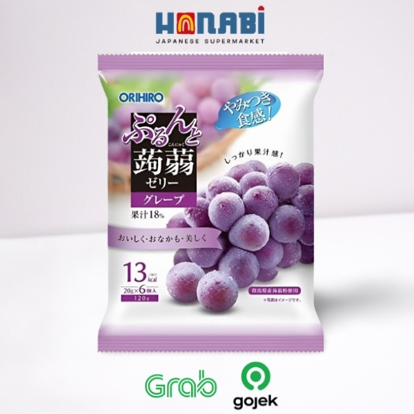 Jual Orihiro Grape Konyaku Jelly 120g - Jelly Rasa Anggur Made In Japan ...