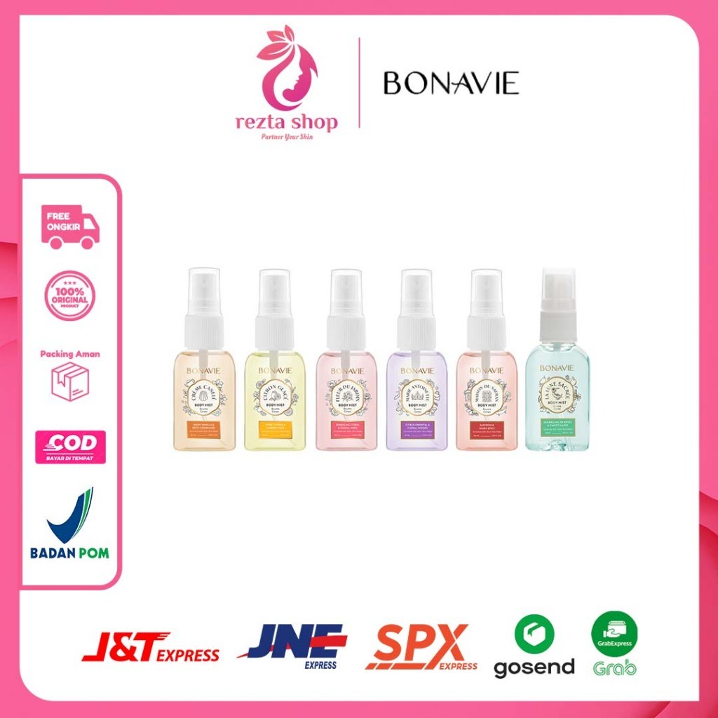 Jual BONAVIE Body Mist 30 ml TRAVEL SIZE | Shopee Indonesia