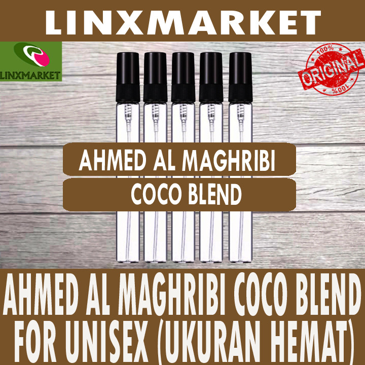 Jual AHMED AL MAGHRIBI COCO BLEND FOR UNISEX EDP EAU DE PARFUM UKURAN HEMAT | Shopee Indonesia
