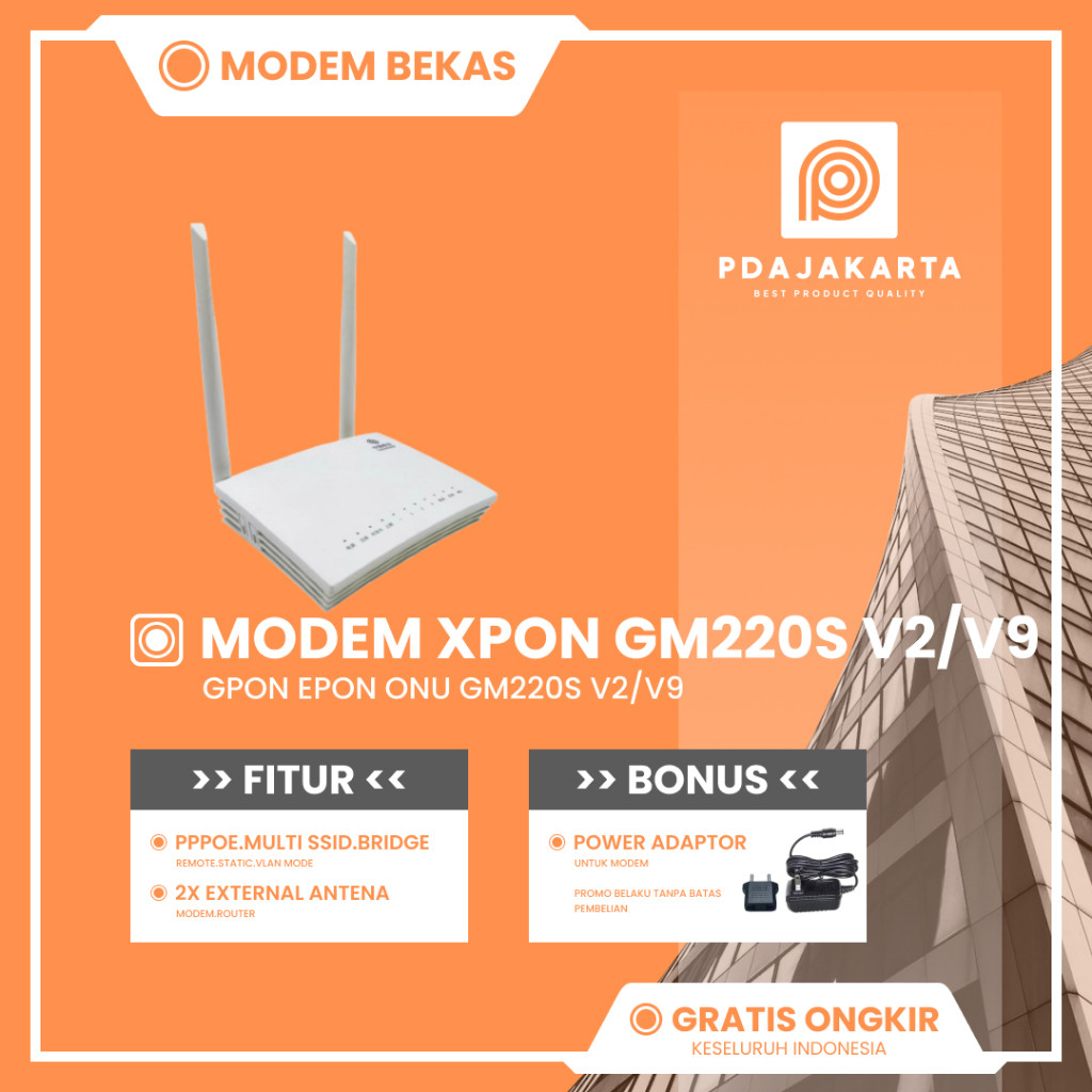 Jual Modem Xpon GM220-S Gpon Epon Onu Modem Bekas Original | Shopee Indonesia