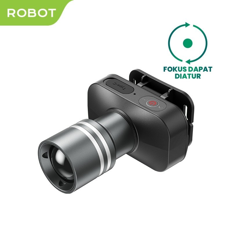 Jual ROBOT RT-HL01 Senter Lampu Kepala Headlamp Outdoor Camping/ Lampu ...
