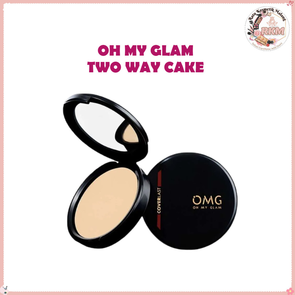 Jual OMG Oh My Glam Coverlast Two Way Cake 12g Bedak Padat Oil Control ...