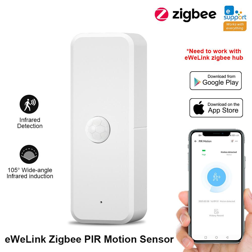Jual Zigbee 3.0 Pir Sensor eWellink Smart Pir Motion Sensor Movement ...
