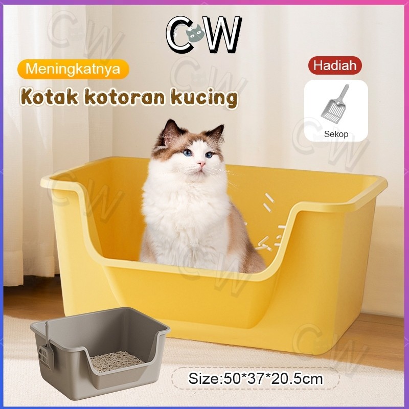 Jual Toilet Kucing Bak Pasir Kucing Litter Box Kucing Cat Litter Box ...