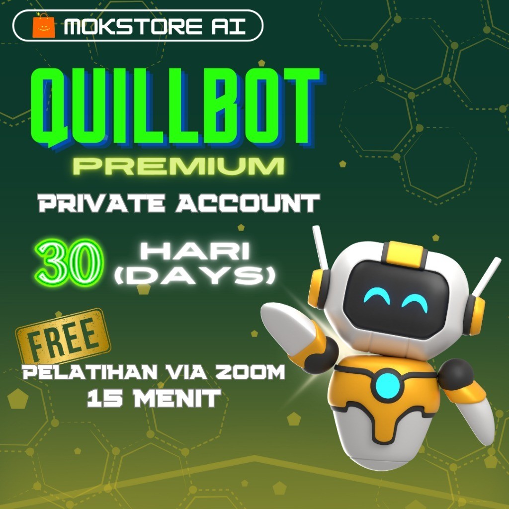 Jual Quillbot Private 30 Hari by MOKSTORE. 100% Milik Pribadi dan Email Pribadi. Free Pelatihan ...