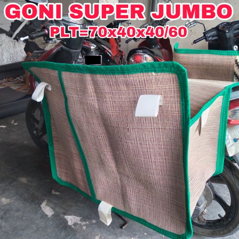 Jual BRONJONG MOTOR / KERANJANG MOTOR TAS OBROK TAS POS TAS KURIR TAS ...