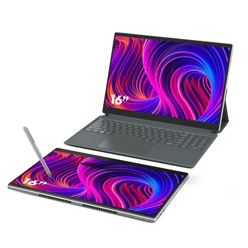 Jual [FREE STYLUS PEN +KEYBOARD] ADVAN Laptop 2 in 1 EVO-X 16” / 13 ...