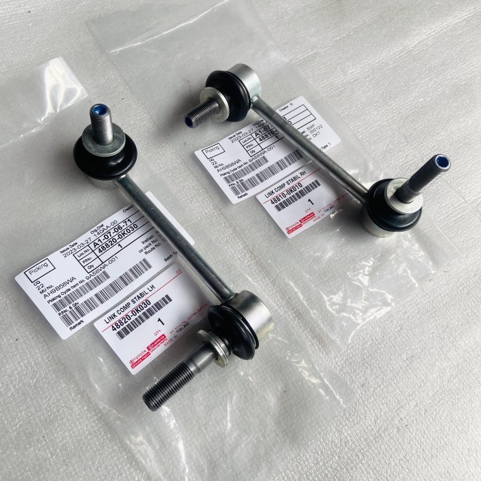 Jual Link Stabilizer Depan Set Toyota 48820-0K030/48810-0K010 Toyota ...