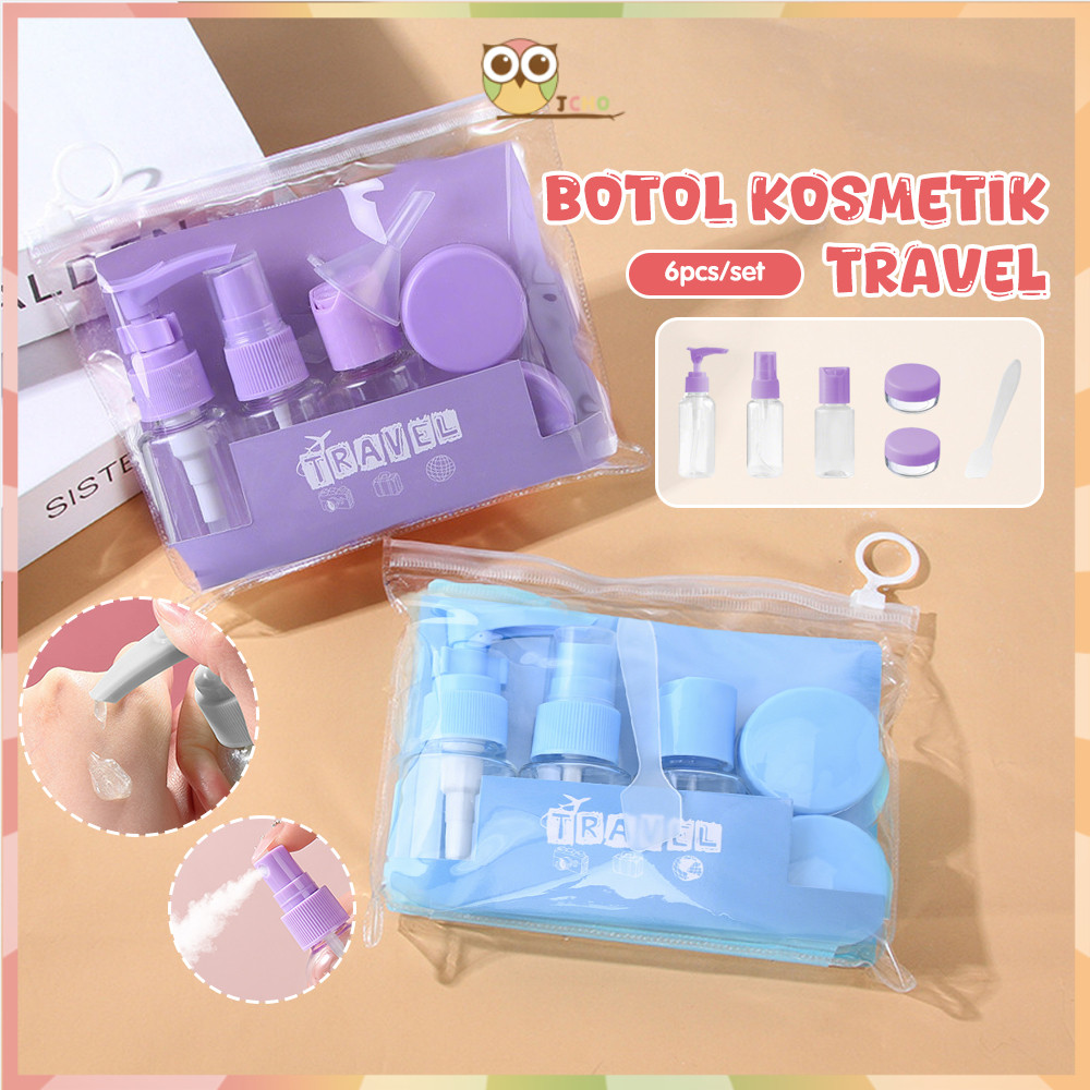 Jual JCHO 6 Pcs Travel Pack Set Botol Praktis Botol Tempat Lotion ...