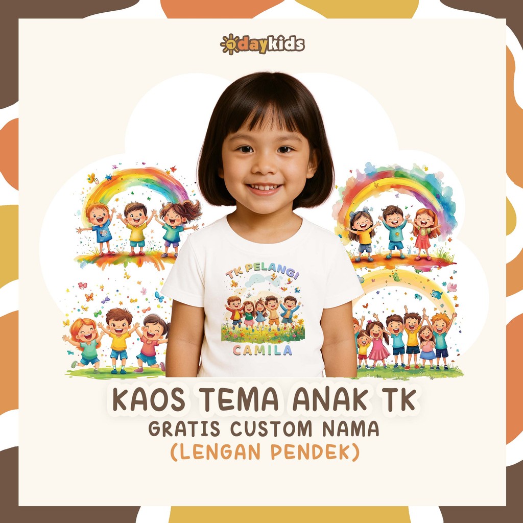 Jual GRATIS REQUEST NAMA | KAOS ANAK TK, PAUD, SD, SERAGAM, KAOS ANAK ...
