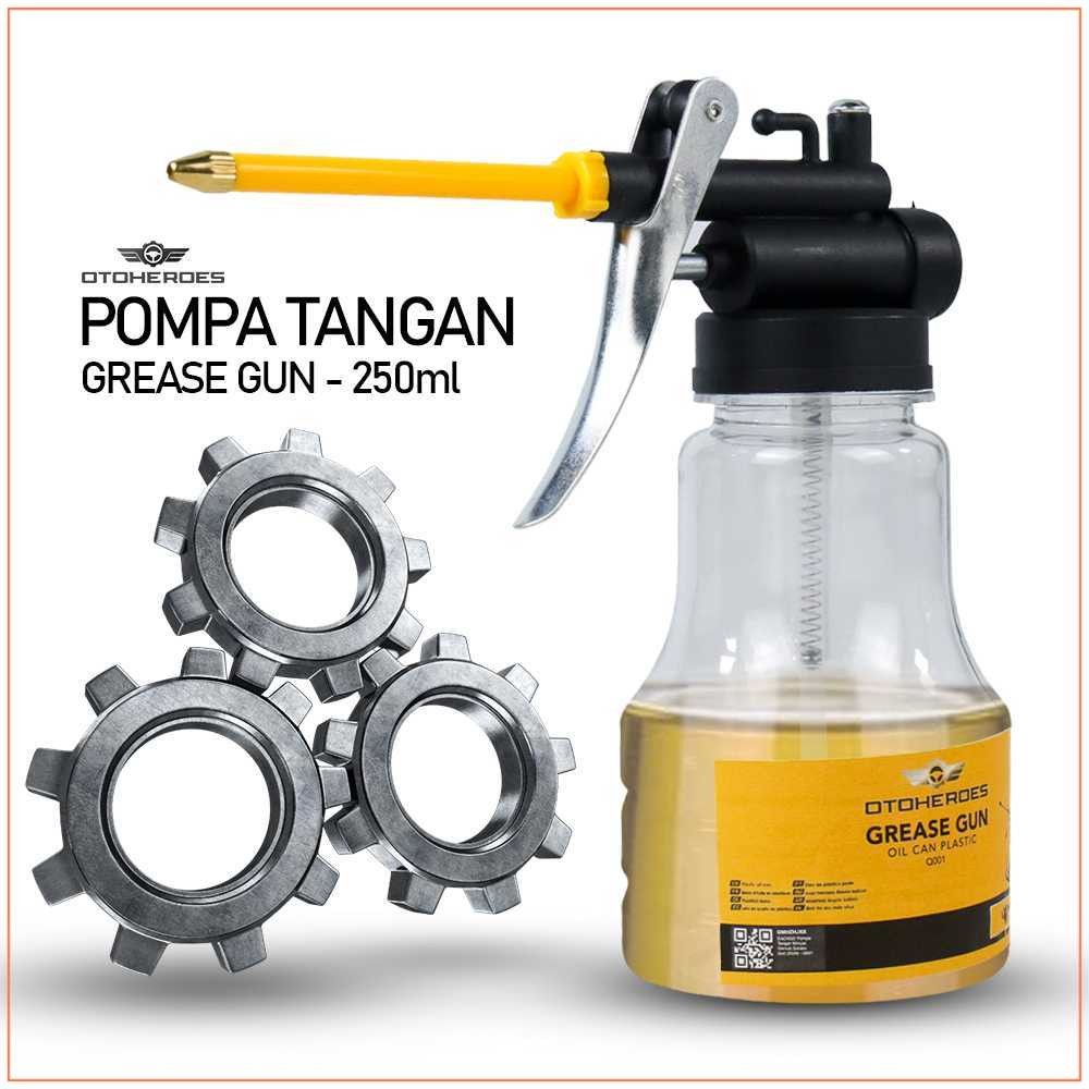 Jual OTOHEROES Botol Minyak Gemuk Semprotan Grease Gun 250ml - Q001 ...