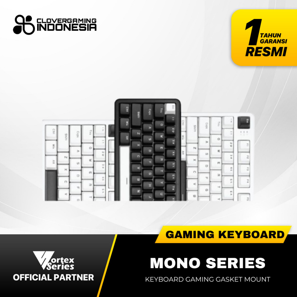 Jual VortexSeries MONO SERIES Wired Mechanical Keyboard Gasket Mount ...