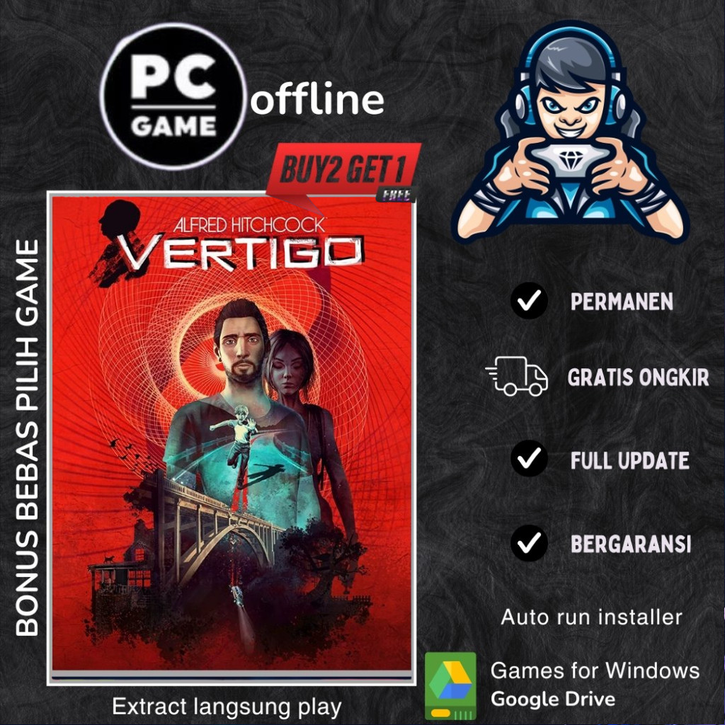 Jual ALFRED HITCHCOCK VERTIGO DIGITAL DELUXE EDITION - GAME PC - GAME ...