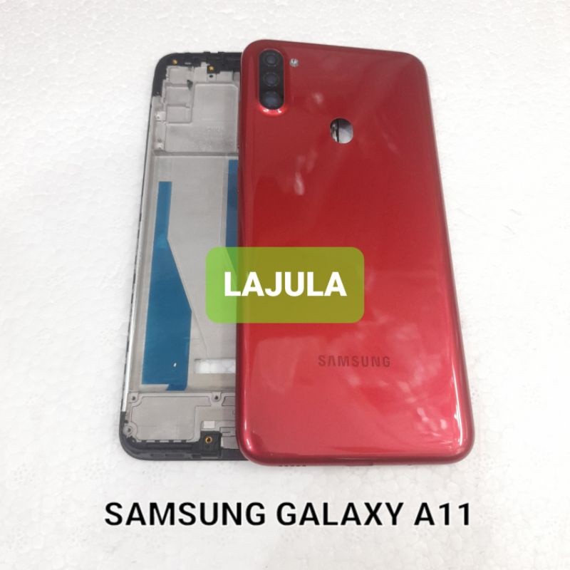 Jual KESING HOUSING CASING FULL SET SAMSUNG GALAXY A11 FRAME + BACKDOOR ...