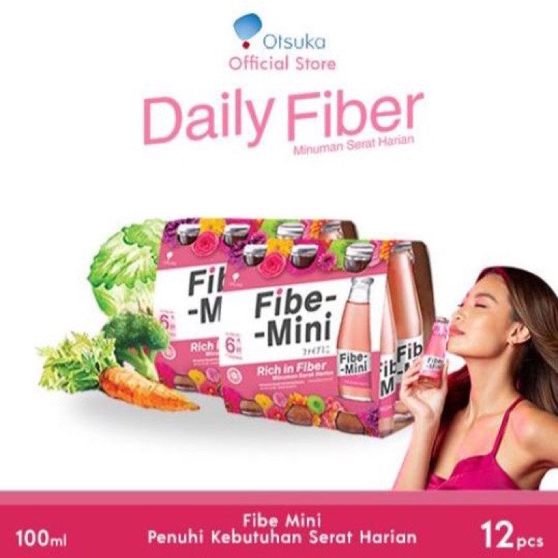 Jual FIBE MINI 100 ml isi 12 Botol | Shopee Indonesia