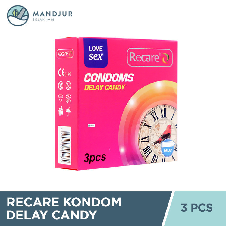 Jual Kondom Recare Delay Candy 3 pcs - Sensasi Tahan Lama | Shopee ...