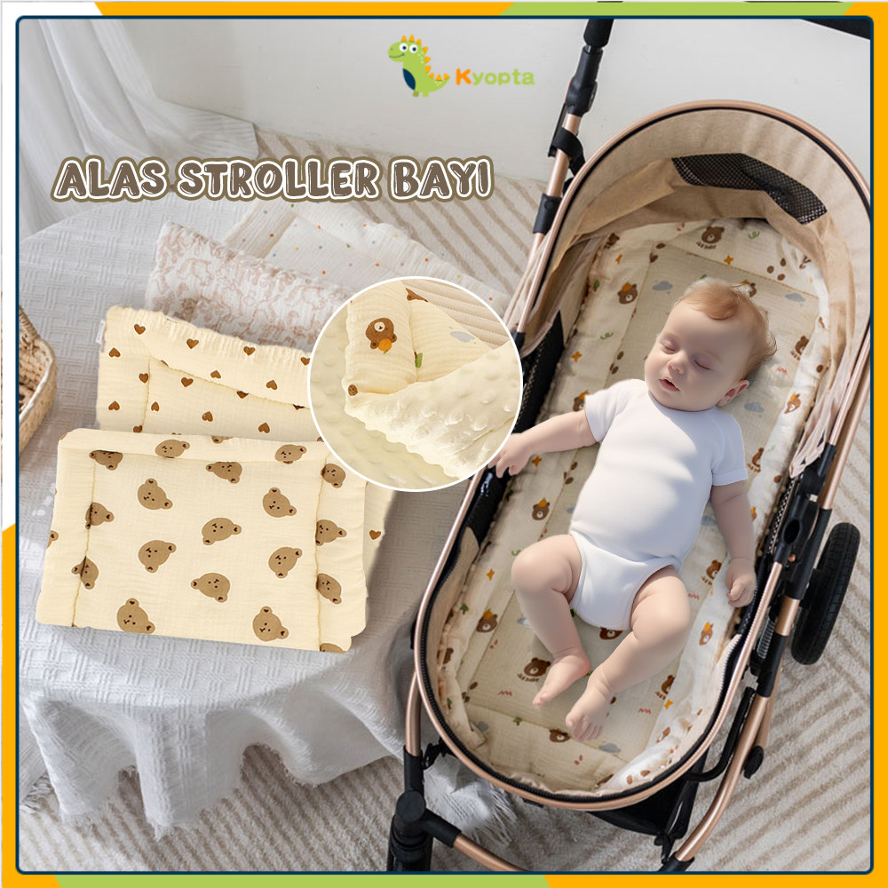 Jual Kyopta Alas Stroller Bamboo Bubble Stroller Pad Alas Kereta Alas ...