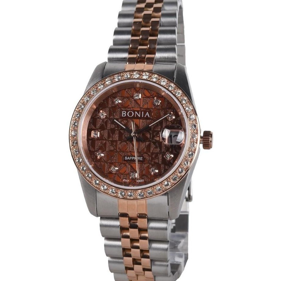 Jual Promo Original BONIA BNB10550-3646S Monogram Sapphire Jam Tangan ...