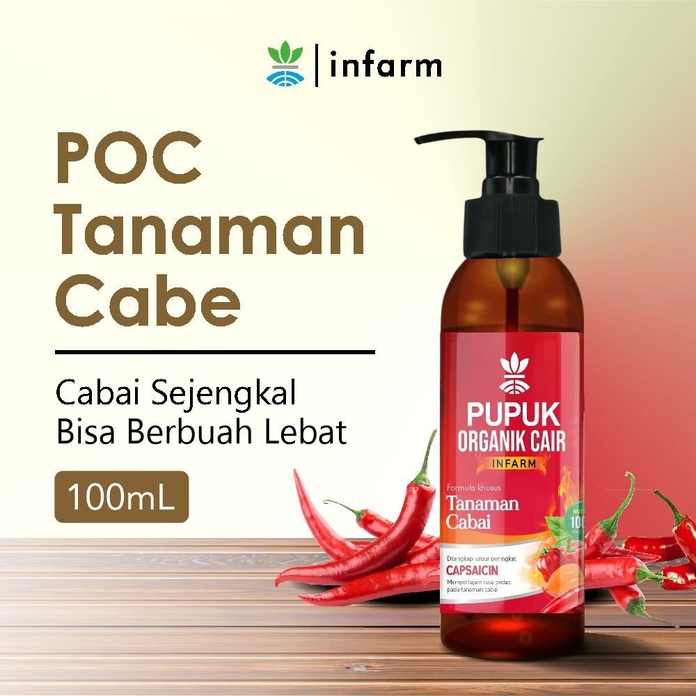 Jual INFARM - Pupuk Organik Cair Tanaman Cabai 100 ML POC Kompos ...