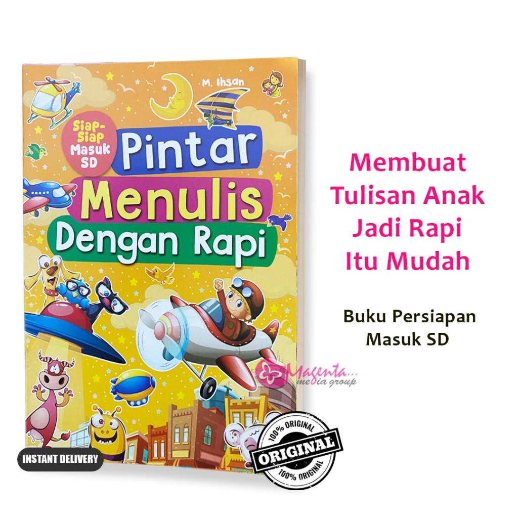 Jual Buku Anak Tk Paud Belajar Menulis Anak Menulis Dengan Rapi ...