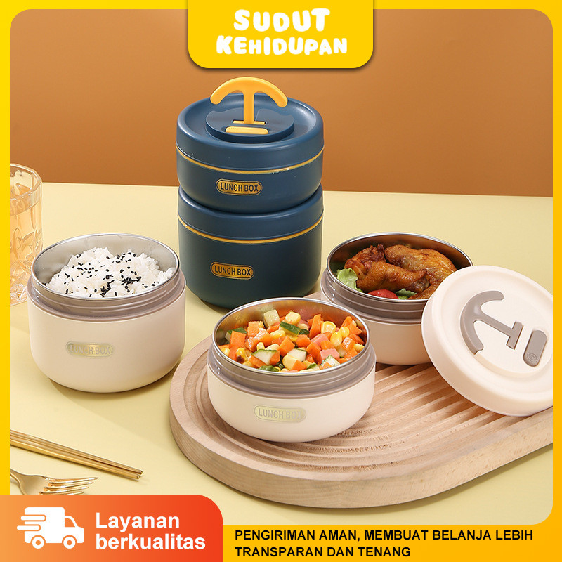 Jual Tupperware Stainless Steel 304 Termos Makanan Cocok untuk ...