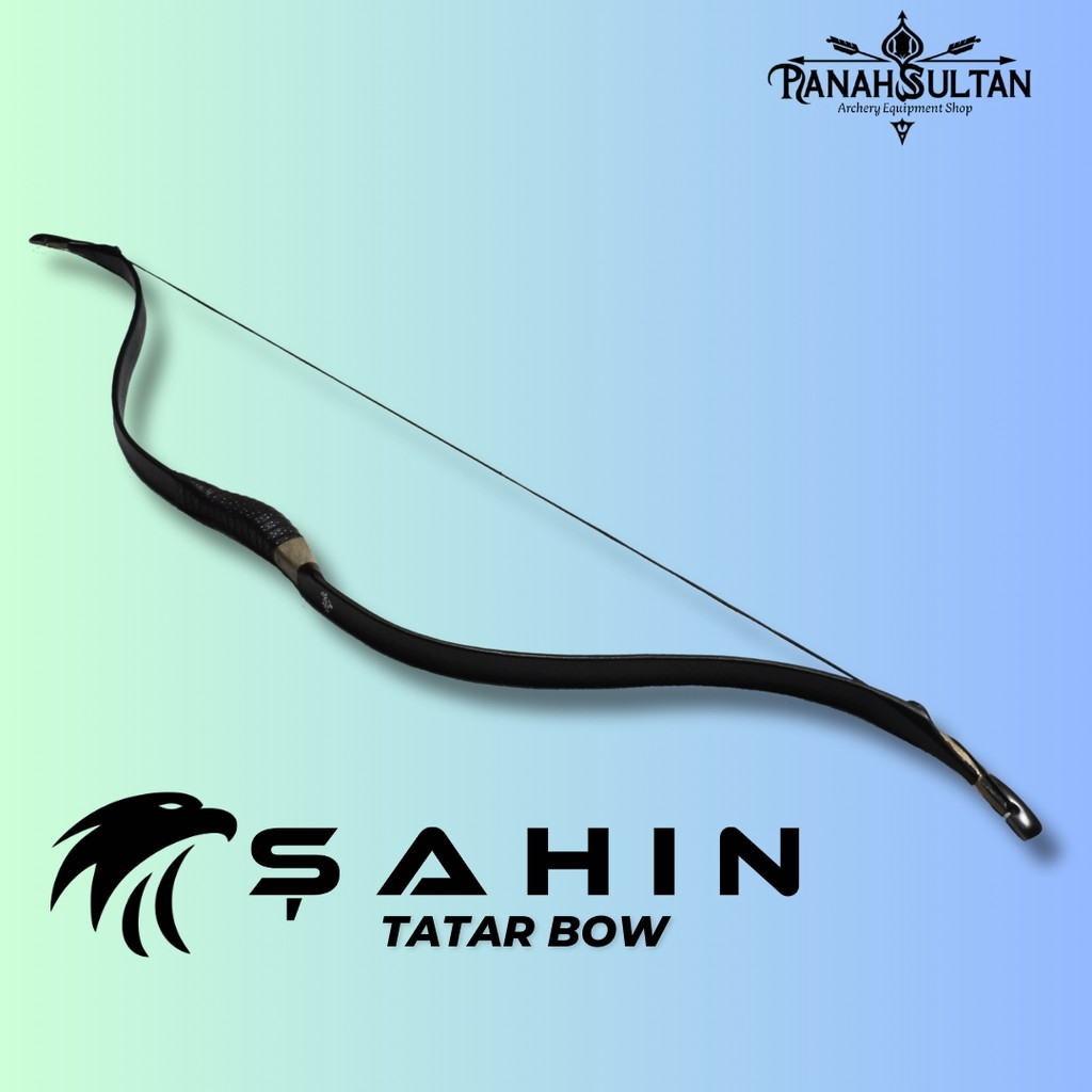 Jual busur sahin tatar bow horsebow fiberglass bending kayu kulit ...