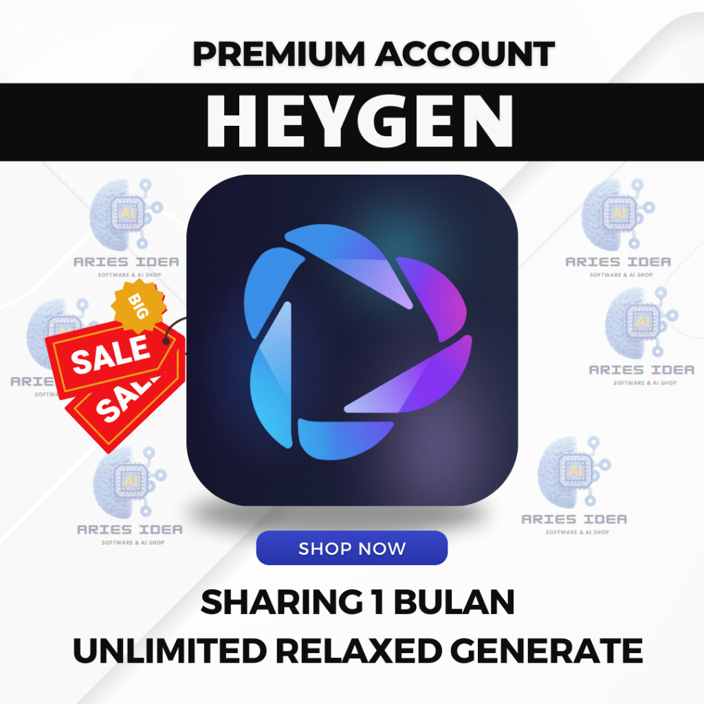 Jual HEYGEN AI | Heygen Ai Creator | Heygen Premium | Shared Accounttt ...