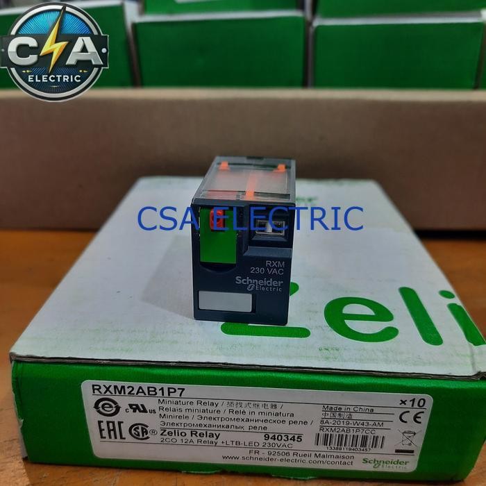 Jual RELAY SCHNEIDER RXM2AB1P7 220V 8PIN ORIGINAL | Shopee Indonesia