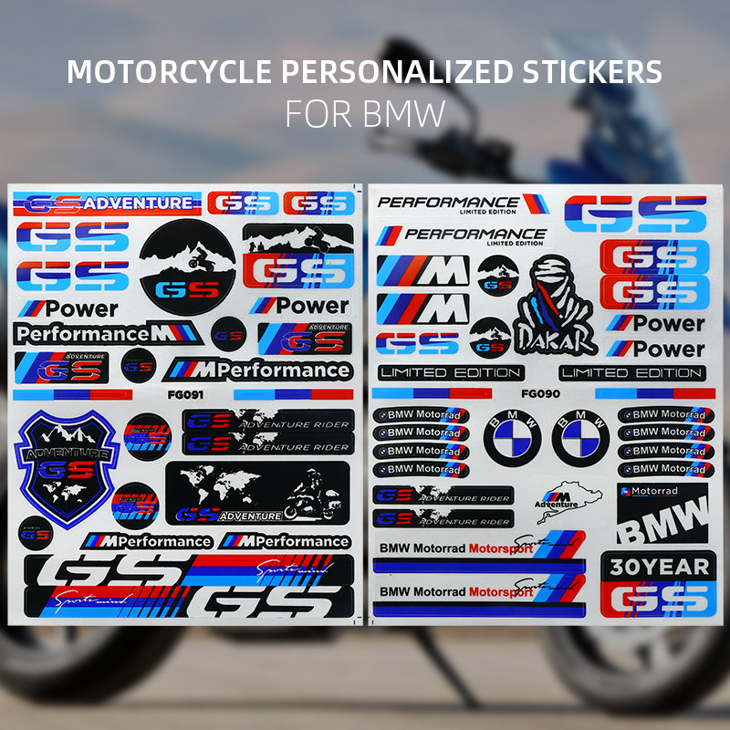 Jual Motorcycle Stickers Car Bike Decal Helmet for Bmw R1200GS LC ...