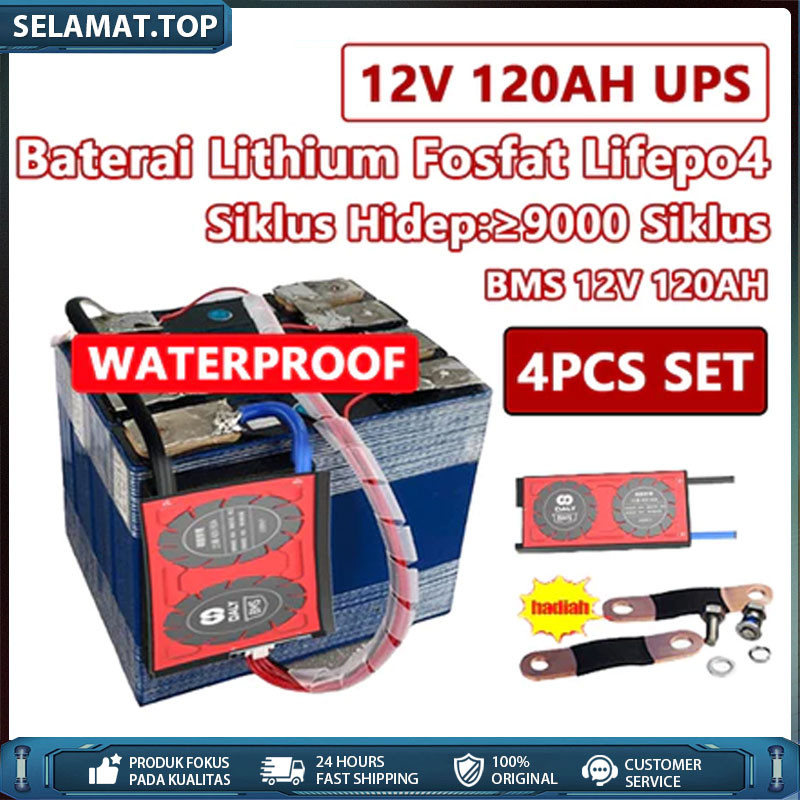 Jual CATL/BYD EVE Battery Lifepo4 12v 120ah/100AH Battery Lifepo4 12v 120ah 100ah plus BMS UPS ...