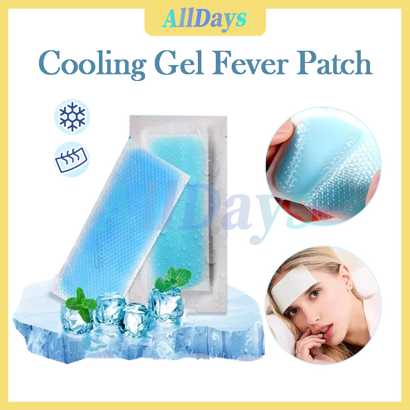 Jual Cooling Patch Gel /Cooling Gel Fever Patch Anak/Kompres Gel Dingin ...