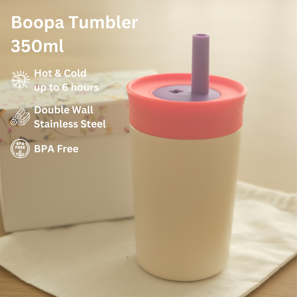 Jual Giftsential Boopa Tumbler 350ml - Botol Minum Double Wall ...