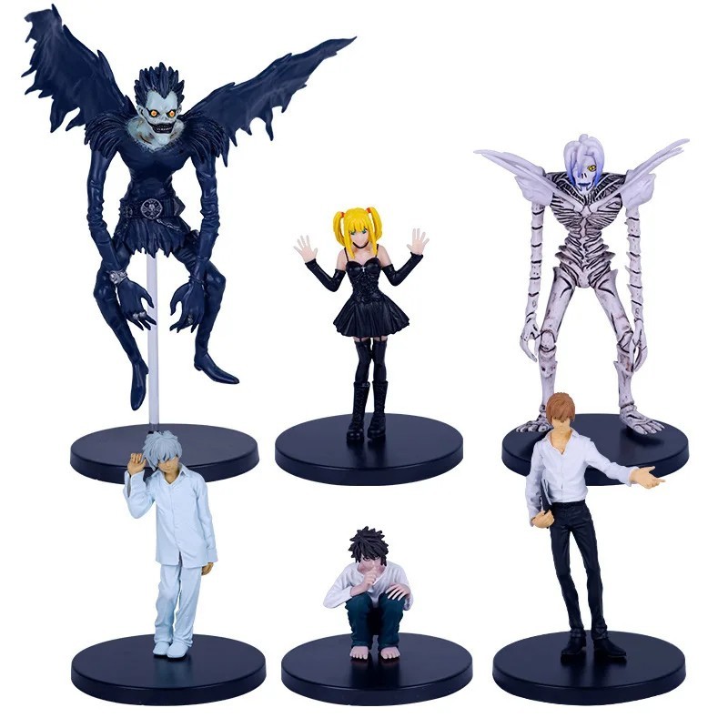 Jual Anime Figure DEATH NOTE Yagami Light Ryuk MisaMisa PVC Standing ...