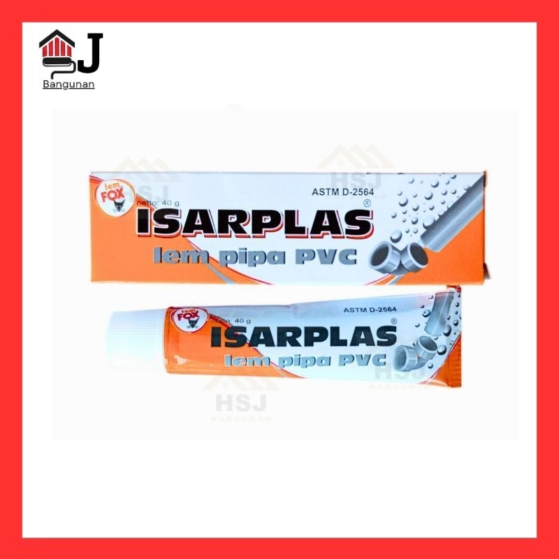 Jual Lem Pipa PVC Isarplas Tube 40gr Lem Pipa 100% Original - AJB ...