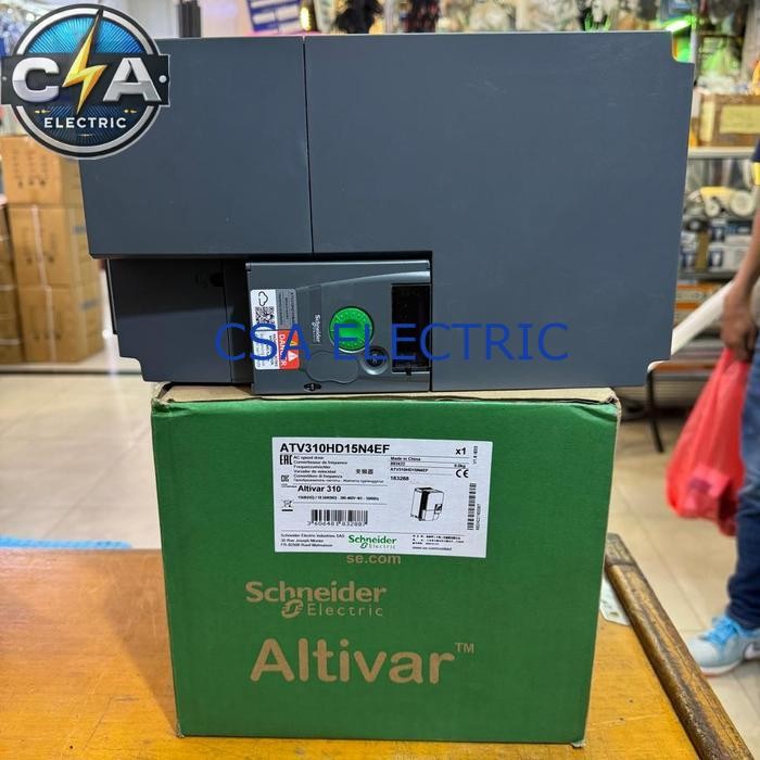 Jual INVERTER SCHNEIDER ATV310HD15N4EF 15KW 380-460V 3PHASE ORIGINAL | Shopee Indonesia