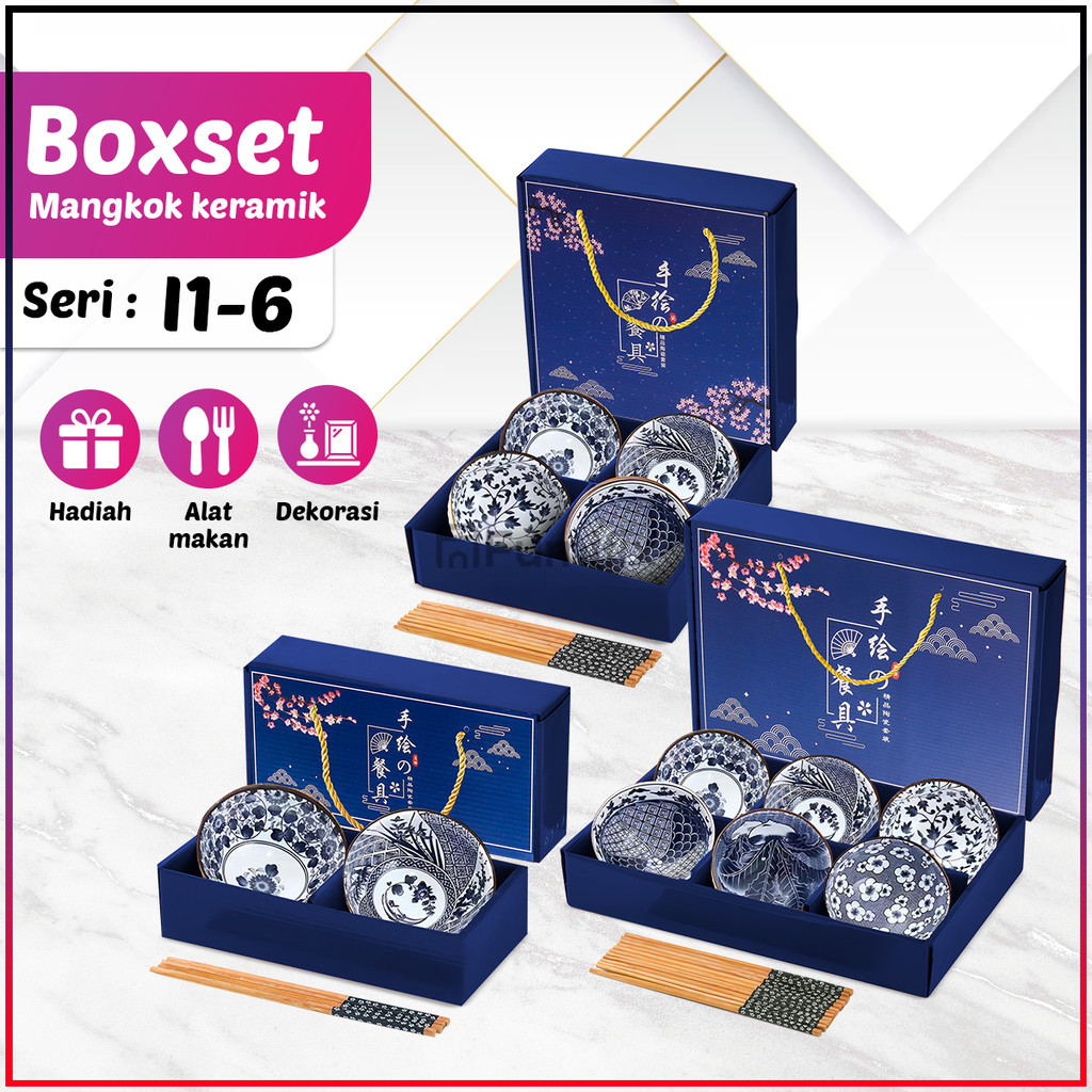 Jual Hampers Gift Set Keramik Parcel Peralatan Makan Mangkok Keramik ...