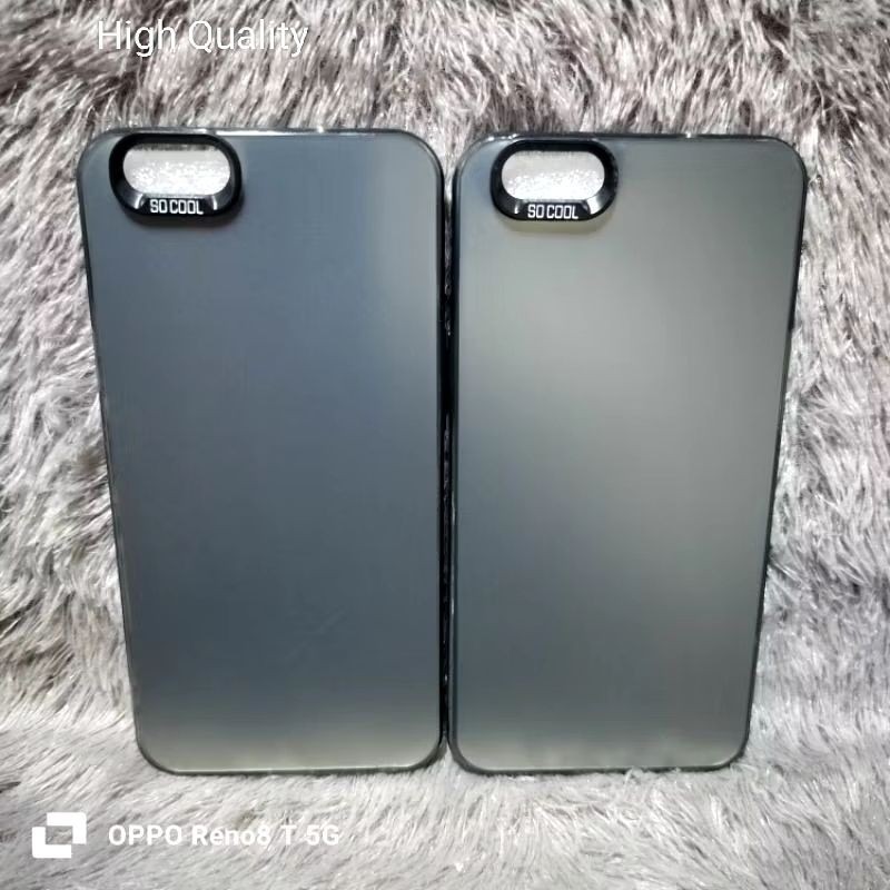 Jual [Nadifa] HARD CASE IMD FULL BLACK OPPO F1S / A59 / A39 / A57 / A71 ...