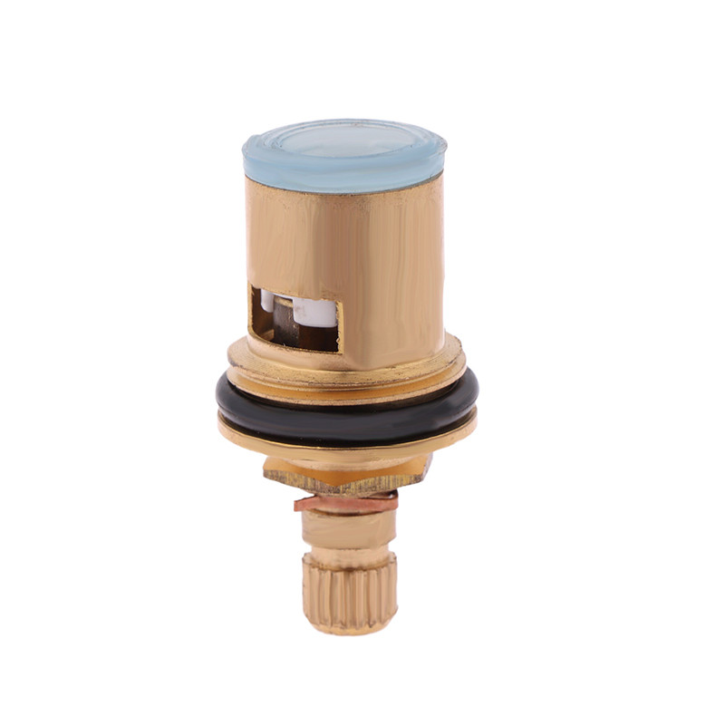 Jual Brass Faucet Angle Valve Core Spout Sink Water Connection Outlet ...