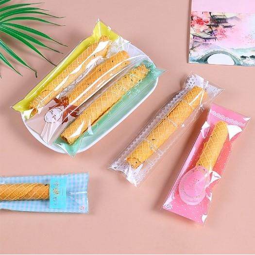 Jual Plastik OPP Cookies Panjang 6 x 20 cm Pembungkus Snack Permen ...