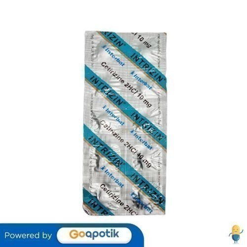 Jual Intrizin 10 Mg Strip 10 Tablet | Shopee Indonesia