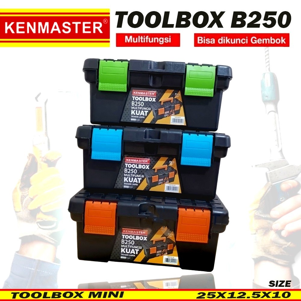 Jual Tool Box Mini B250 Tempat Alat Perkakas ToolBox Kecil B 250 B250 ...