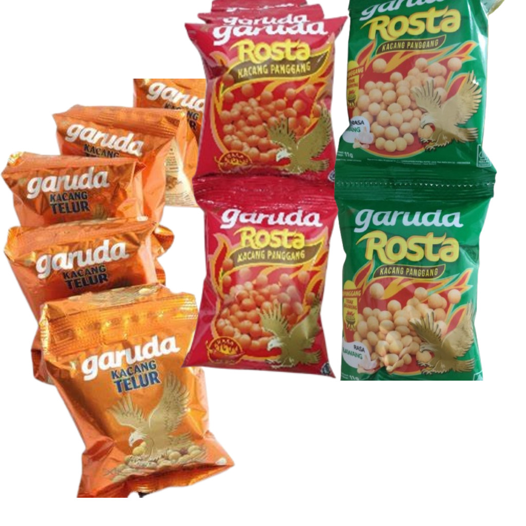 Jual GARUDA FOOD ROSTA RENCENG ISI 10 PCS @11 gr | Shopee Indonesia