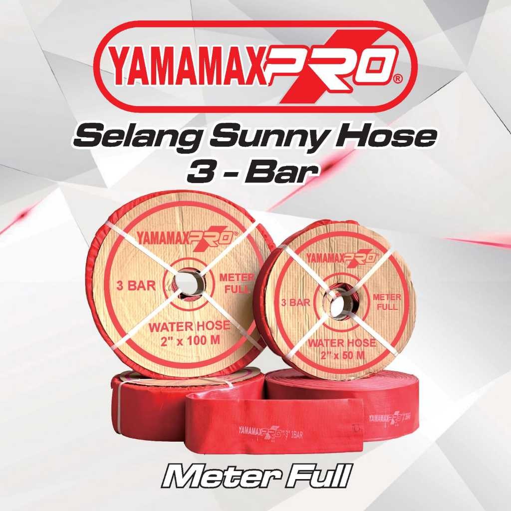 Jual YAMAMAX PRO Selang Irigasi Sunny Hose Ukuran 2",3" panjang 50m dan ...