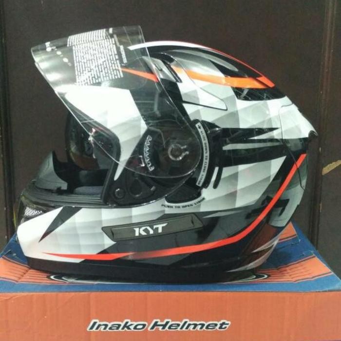 Jual helm fullface Kyt K2 Rider diamond series - white | Shopee Indonesia