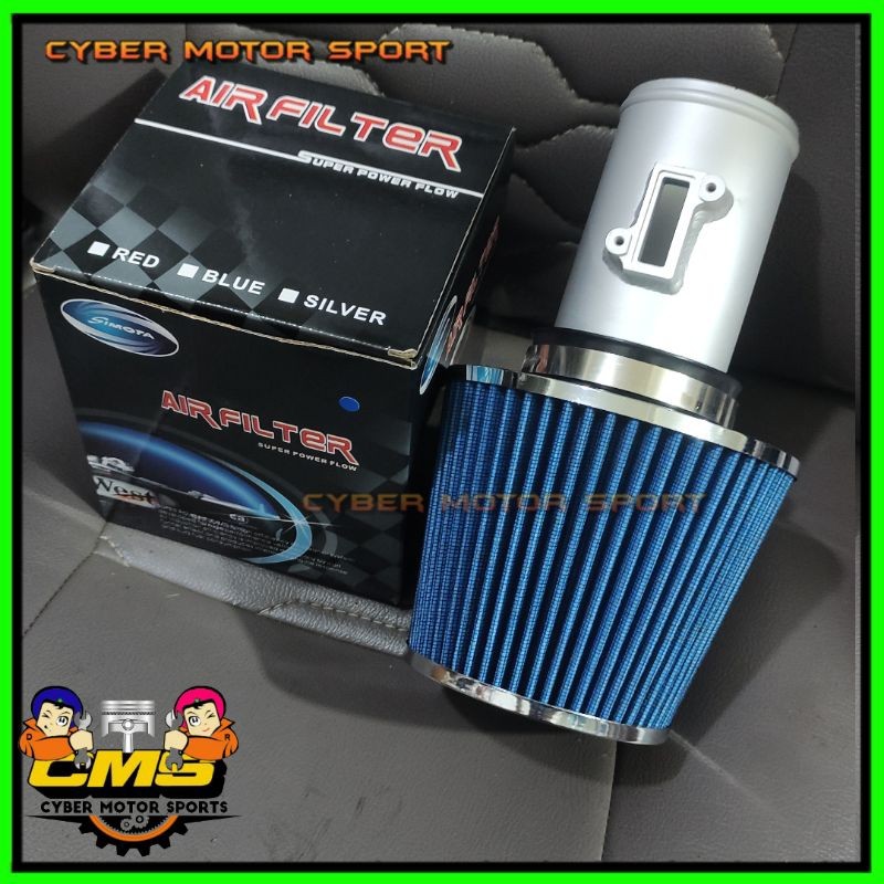 Jual paket Open filter Racing plus Adaptor air flow maf sensor mobil ...