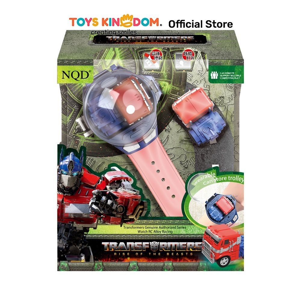 Jual Toys Kingdom Top Gear Transformers Optimus Prime Watch Metal Car ...